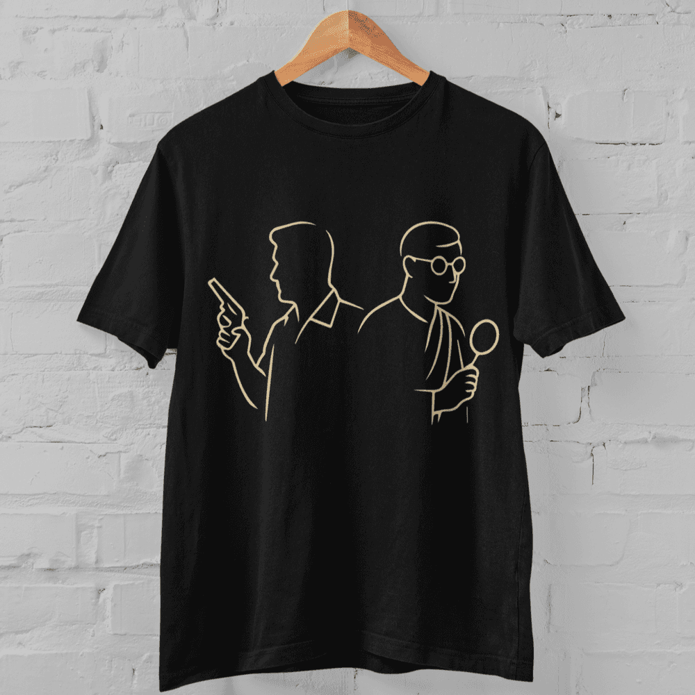 Feluda & Byomkesh T-Shirt - Detective Legends | Cotton T-Shirt – Smarteez