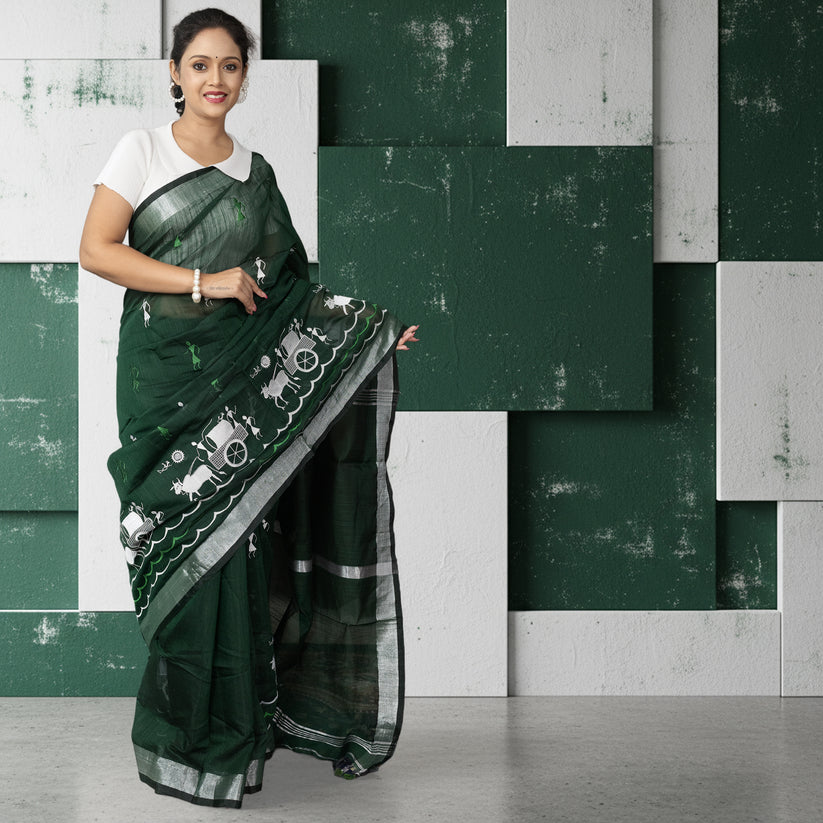 Kumorparar Gorur Gari - Bengali Cotton Saree | Heritage, Comfort – Smarteez